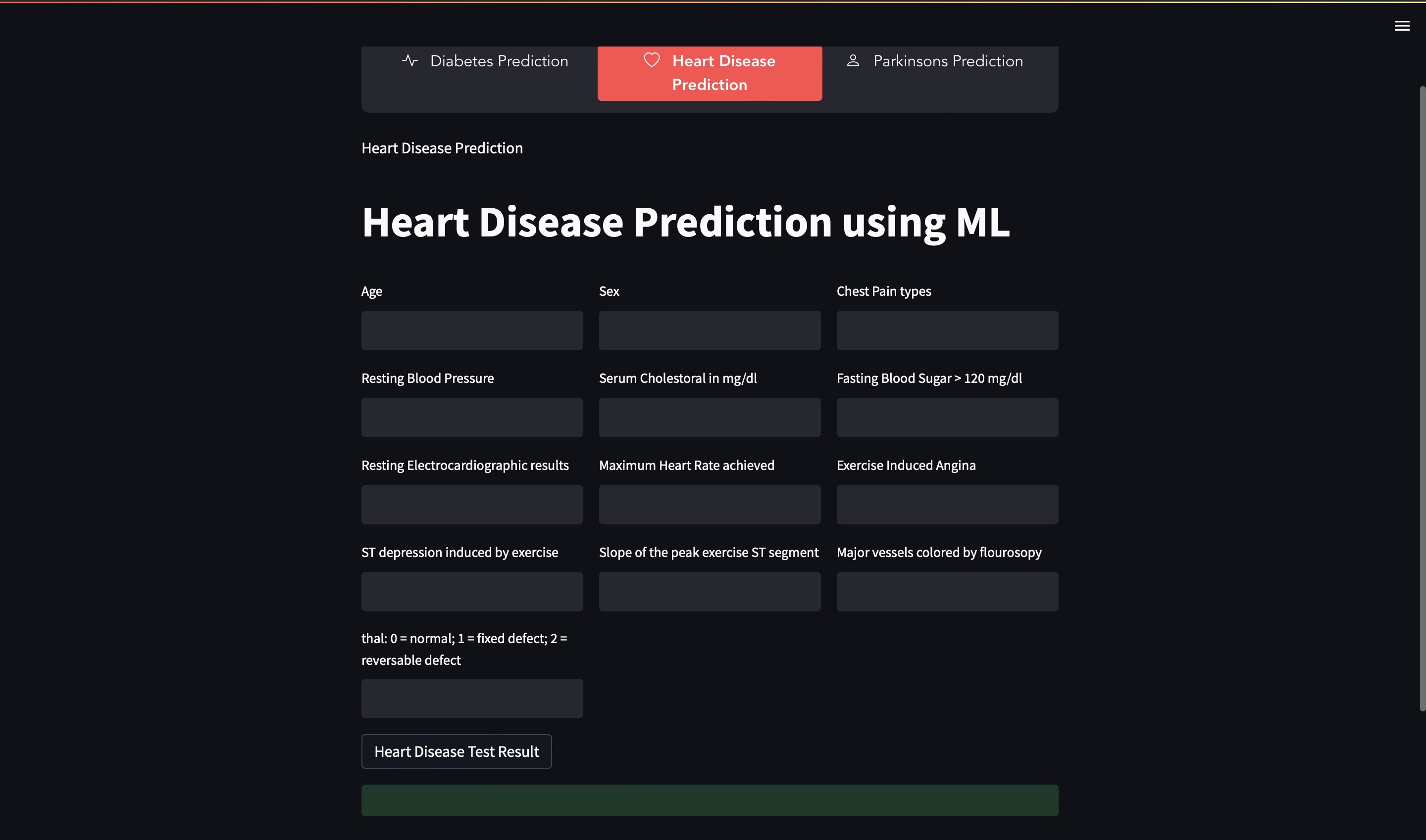 GitHub - SarthakShri/SmartHealthPredictor: This is a streamlit web app ...