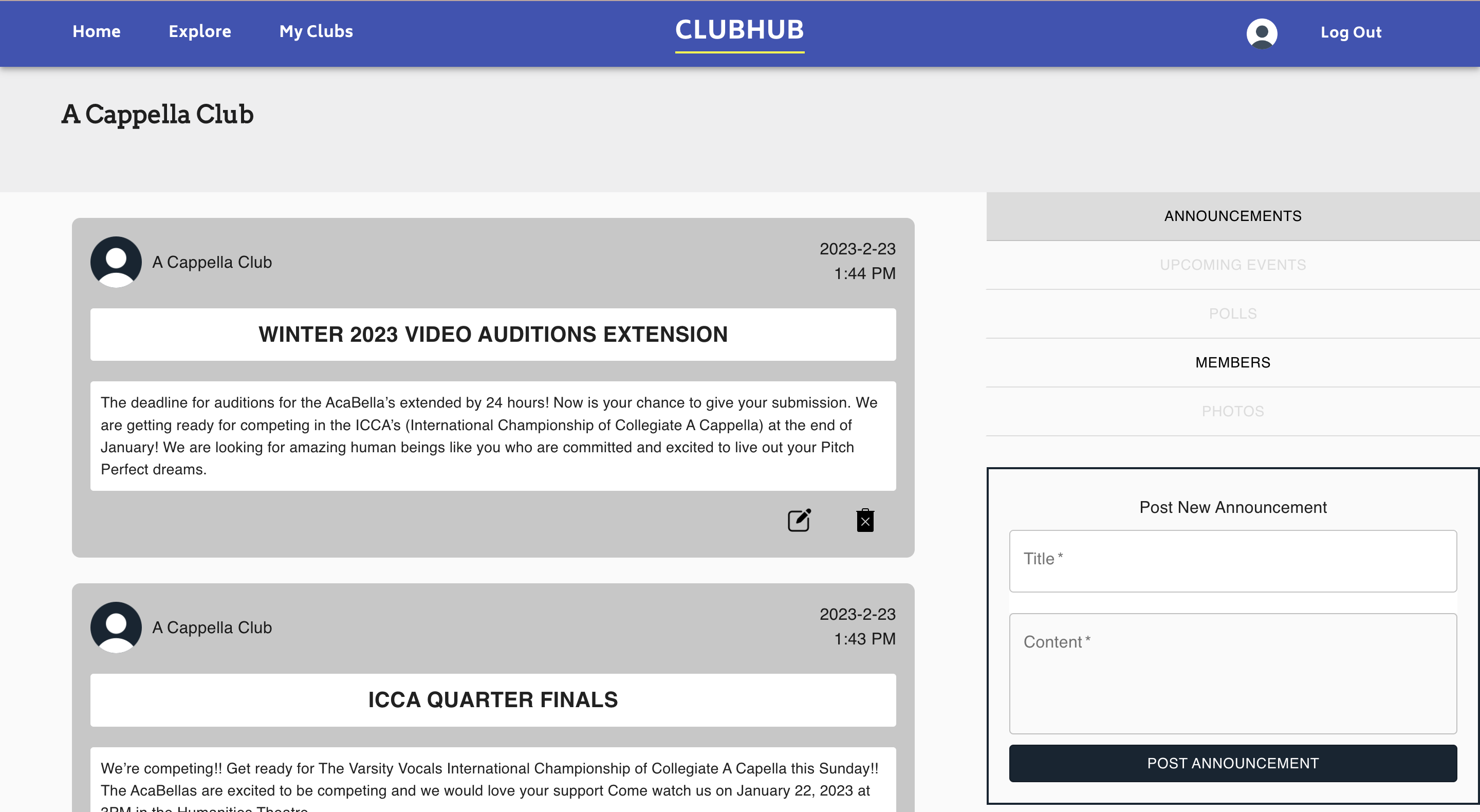 GitHub - lmtroper/clubhub-app: A web application that serves as a hub for University of Waterloo ...