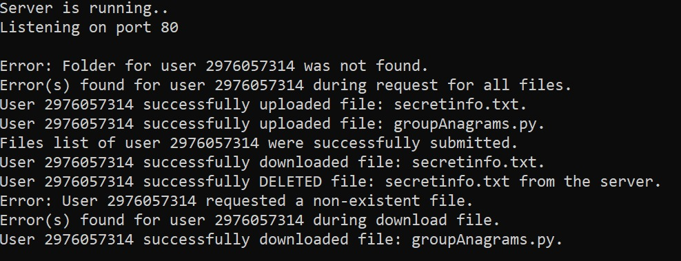 GitHub - FRBRDan/Backup-Server: In this project I implemented a server software in C++ for ...