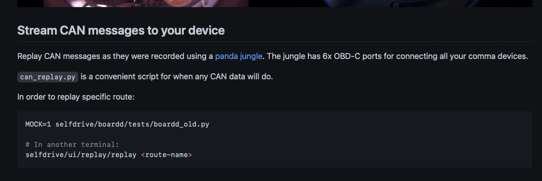 Panda Jungle doesn't work · Issue #24465 · commaai/openpilot · GitHub