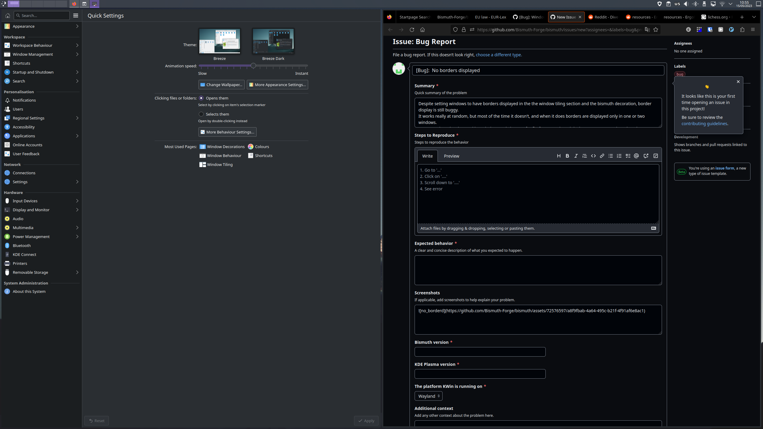 [Bug]: No borders displayed · Issue #485 · Bismuth-Forge/bismuth · GitHub