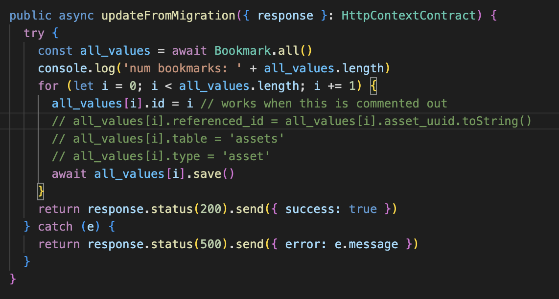 Issue With Simple Crud Operations Using Models · Adonisjs · Discussion 4126 · Github