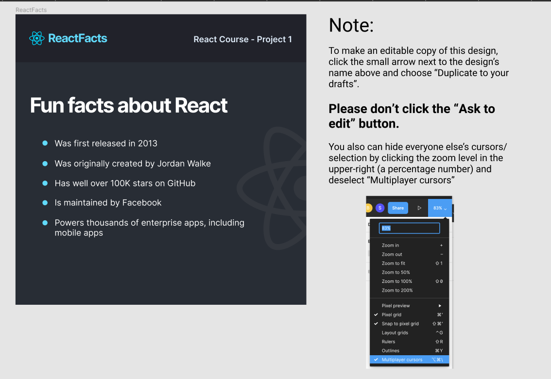 GitHub - eugenia1984/scrimba-project1: Pagina estática en React, como practica del curso de Scrimba