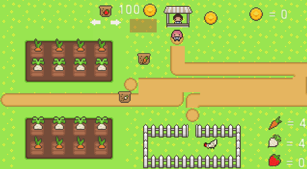 GitHub - polianachagas/FarmLand: Farming Game using Godot