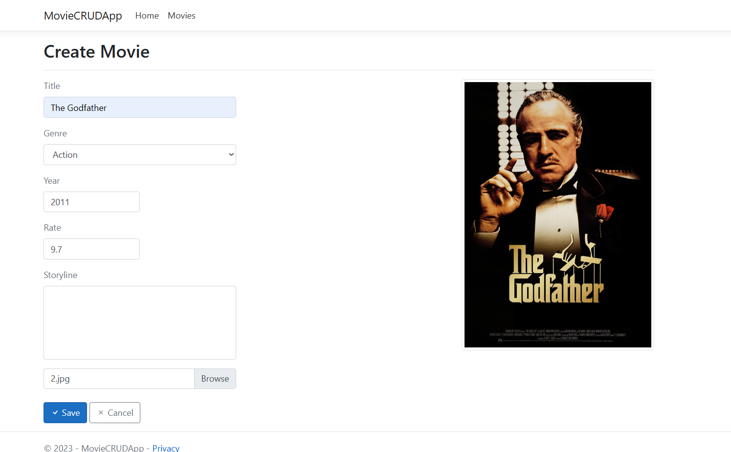 GitHub - EssamSheriff/MovieCRUD_MVC