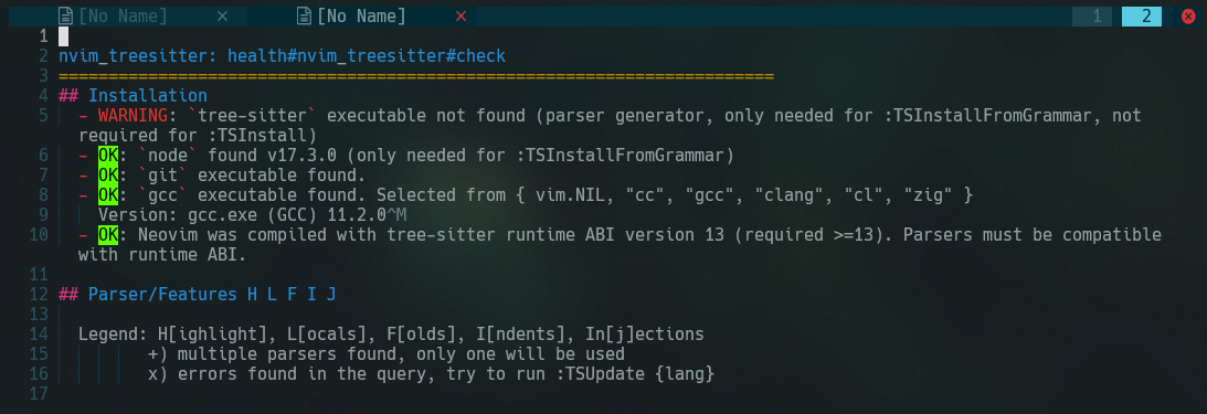 nvim-treesitter[vim]: Error during compilation · Issue #697 · NvChad/NvChad · GitHub