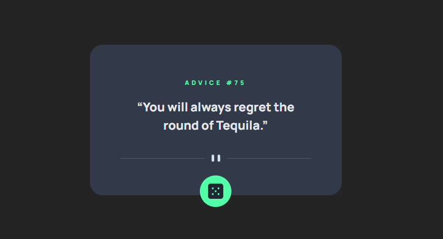 GitHub - Robertron624/advice-generator-app