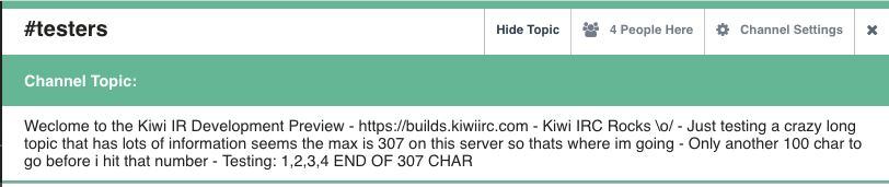 Channel topic title is redundant after clicking "Show Topic" · Issue #278 · kiwiirc/kiwiirc · GitHub