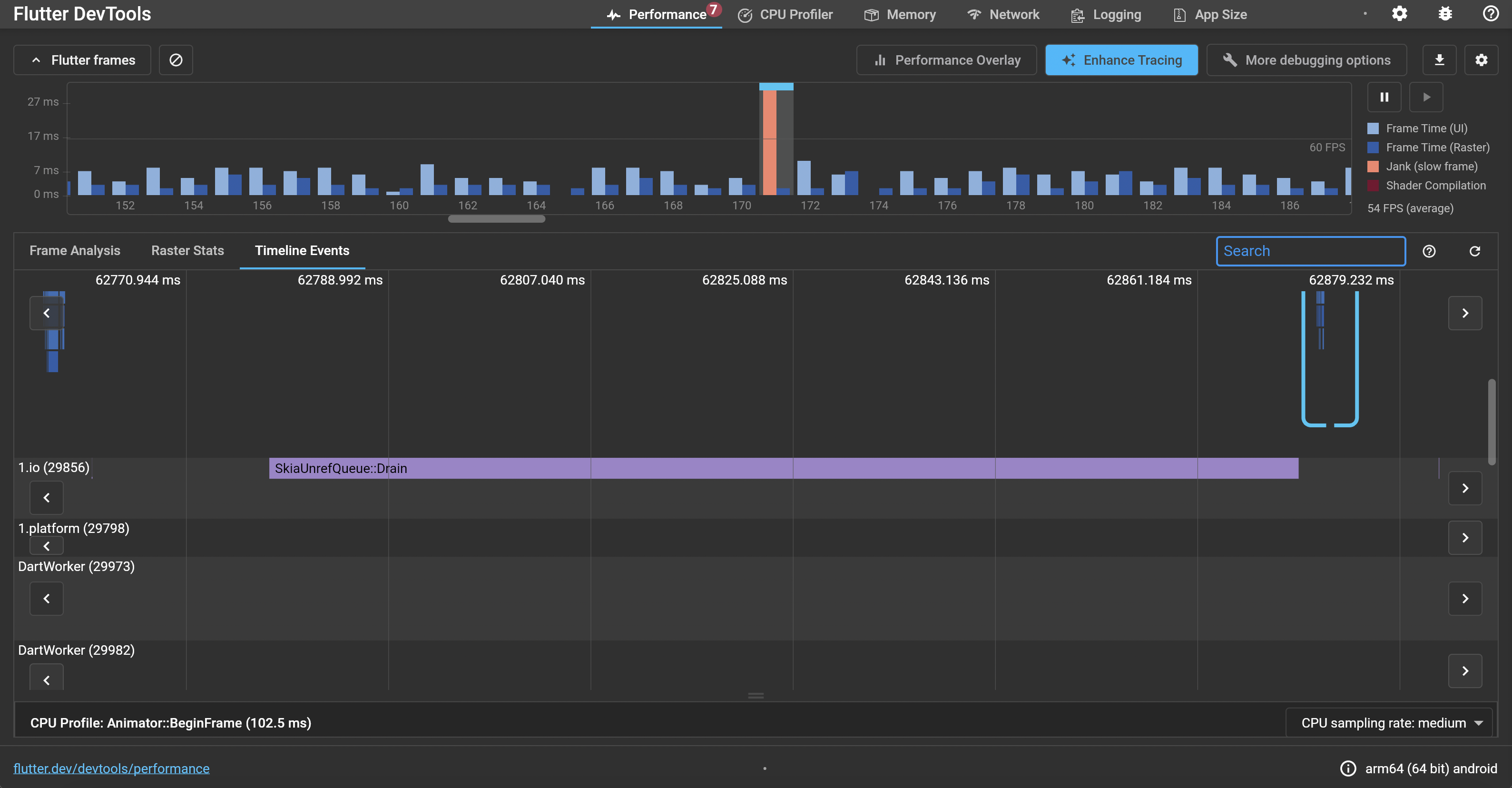 Android Jank When Panning A Custom Viewport · Issue 121372 · Flutterflutter · Github