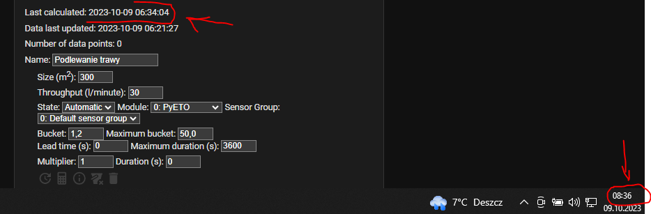 Incorrect calculation including rain · Issue #304 · jeroenterheerdt/HAsmartirrigation · GitHub