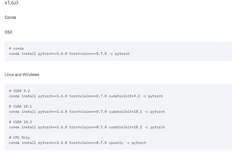 （pytorch Versioninstall Pytorch）pytorch版本 · Issue 64 · Hukaixuan19970627yolov5obb · Github 9848