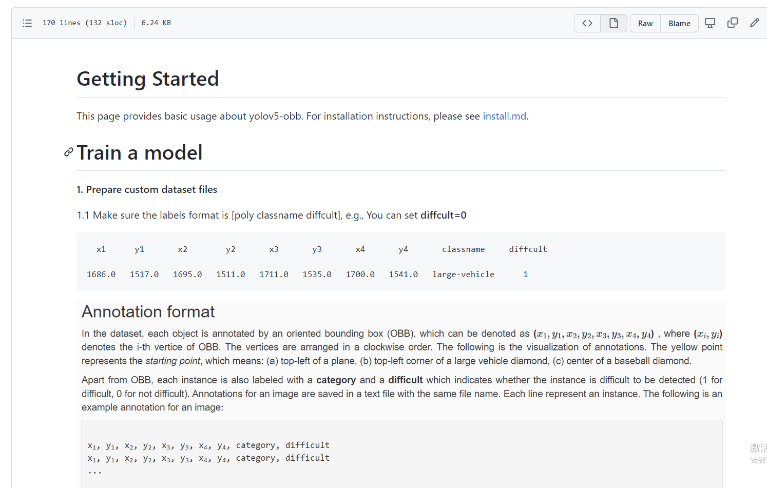 how to convert format of my dataset for training on yolov5_obb · Issue #326 · hukaixuan19970627 ...