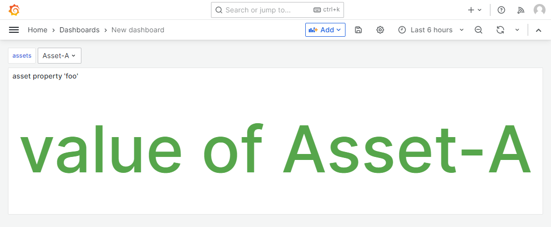Failed to fetch query data when a template variable of assets was selected as multiple items or ...