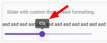bug(slider): Thumb label should have opacity of 1 · Issue #27953 · angular/components · GitHub