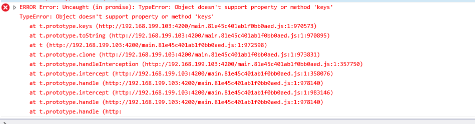 IE11 not work after building in prod enviroment · Issue #28399 · angular/angular · GitHub