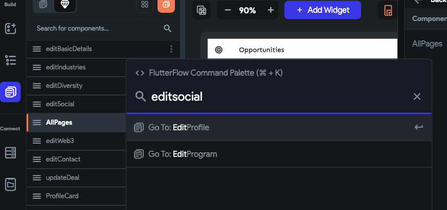 Command palette doesn't search components and other organisational issues · Issue #257 ...