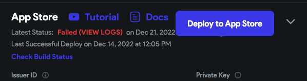 Deployment Logs Gray Screen in Flutterflow Mac App · Issue #259 · FlutterFlow/flutterflow-issues ...