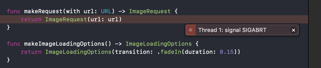 Message from debugger: Terminated due to signal 9 · Issue #290 · kean/Nuke · GitHub