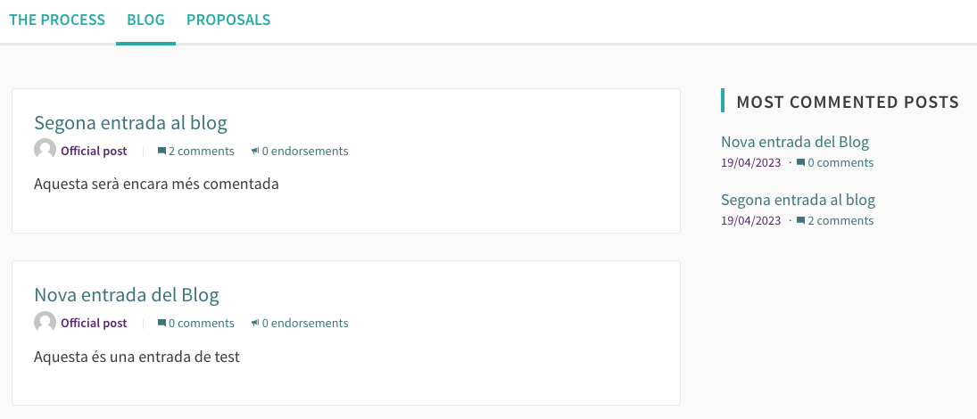 Blog Most Commented Posts Counts Moderated Hidden Comments · Issue 10750 · Decidim