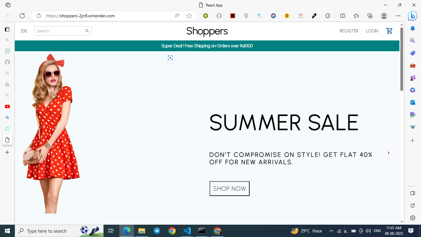 GitHub - Vibhatia/Shoppers