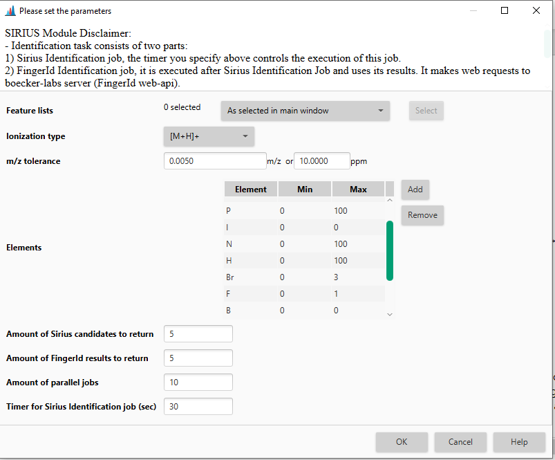 ISOTOPE PATTERN FINDER and SIRIUS results visualization · Issue #613 ...