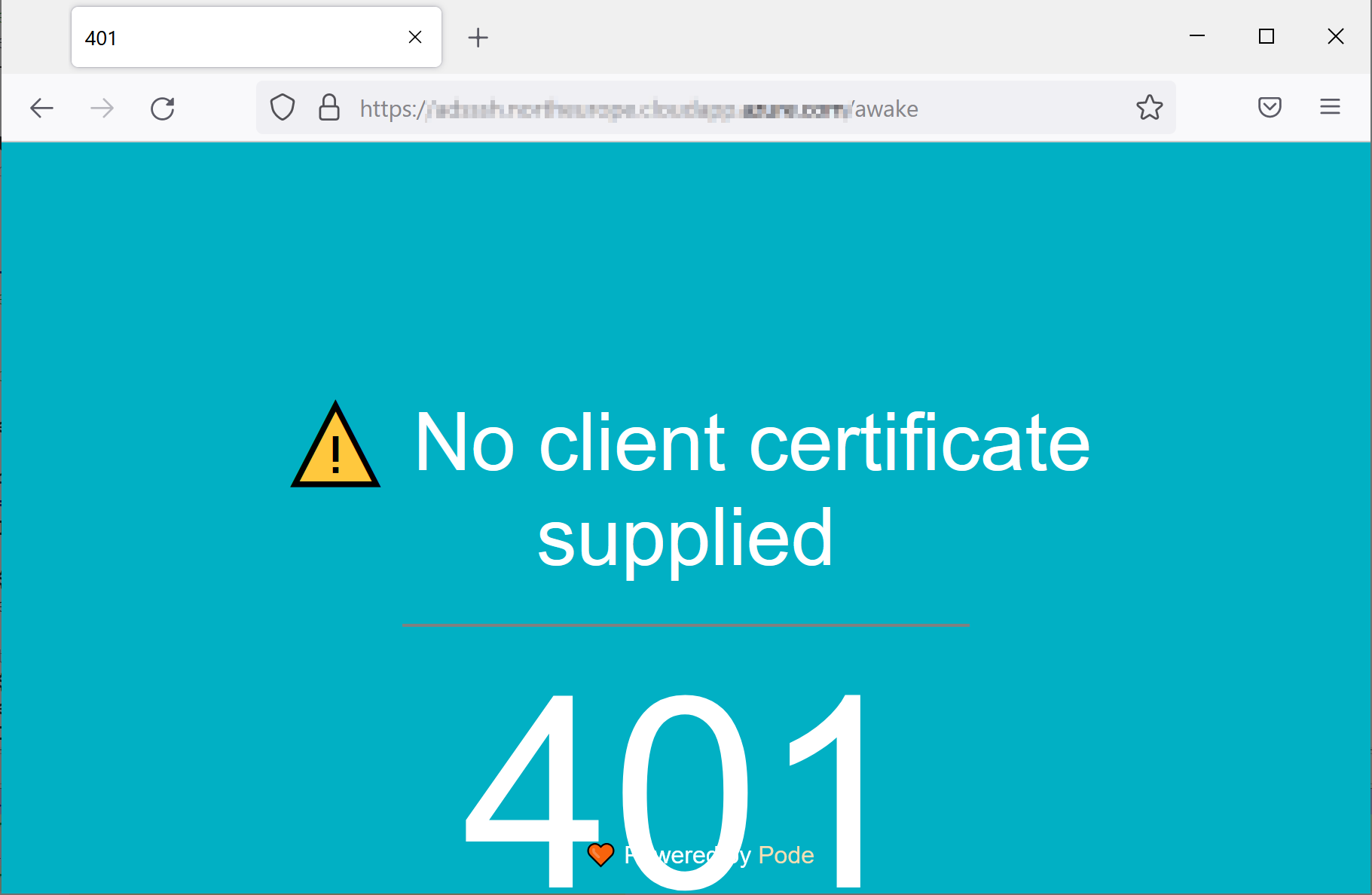 AllowClientCertificate doesn't work when hosting on IIS with certificate authentication enabled ...