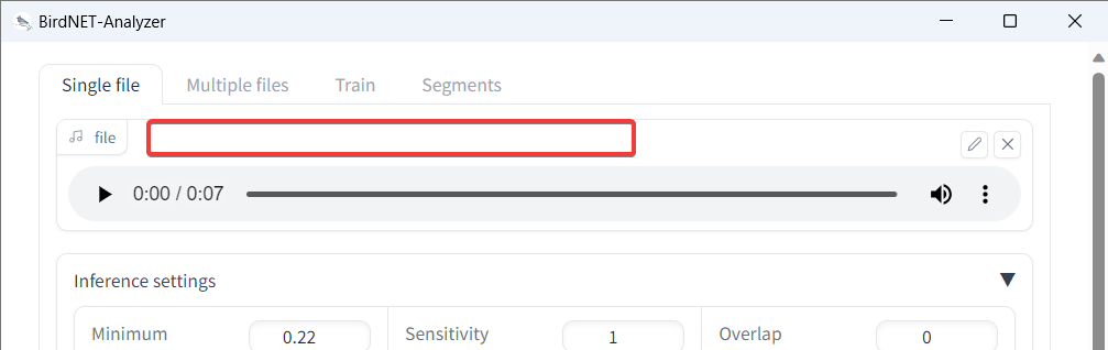 Birdnet analyzer GUI - File name · Issue #183 · kahst/BirdNET-Analyzer ... Birdnet analyzer GUI - File name · Issue #183 · kahst/BirdNET-Analyzer ...