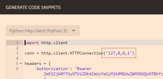 Postman python3 http.clent code generation problem · Issue #6810 · postmanlabs/postman-app ...