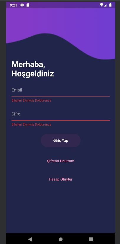 Github Sevaltansu Loginpage Firebase çalışması