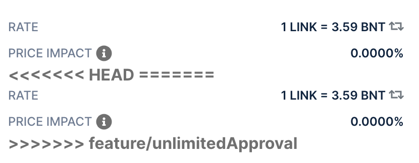 Unlimited Approval - Flow update · Issue #1164 · bancorprotocol/webapp · GitHub