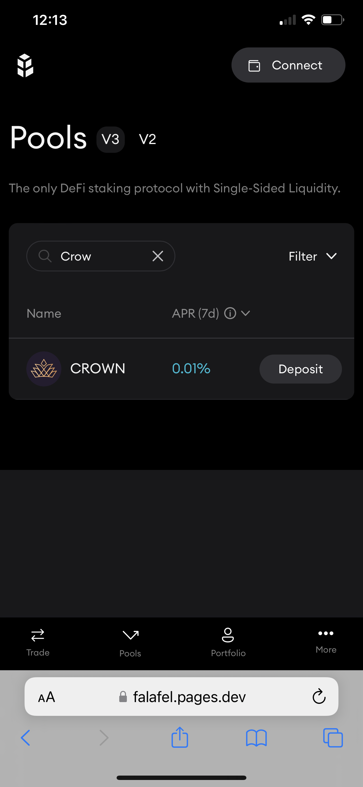 Mobile UI - Pages background color · Issue #648 · bancorprotocol/webapp-v3 · GitHub