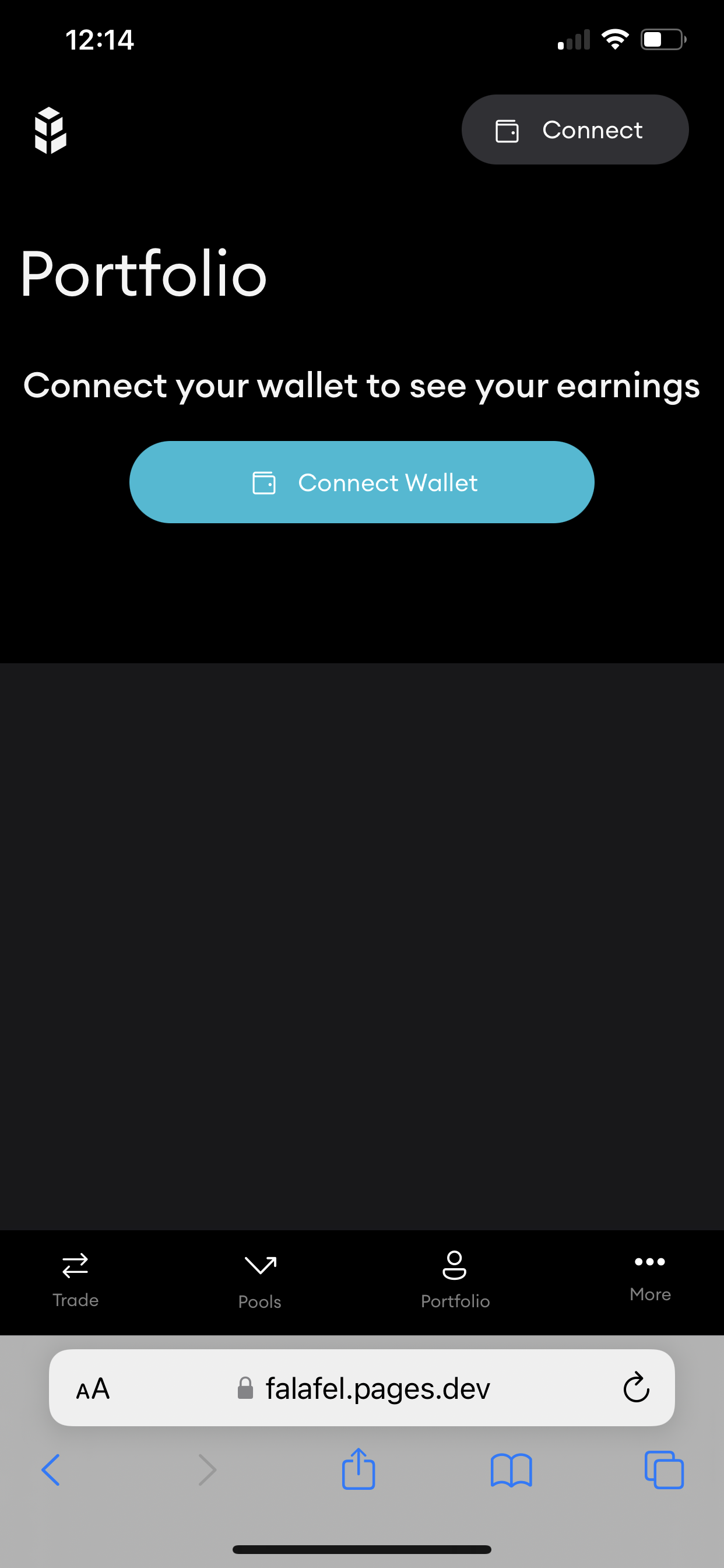 Mobile UI - Pages background color · Issue #648 · bancorprotocol/webapp-v3 · GitHub