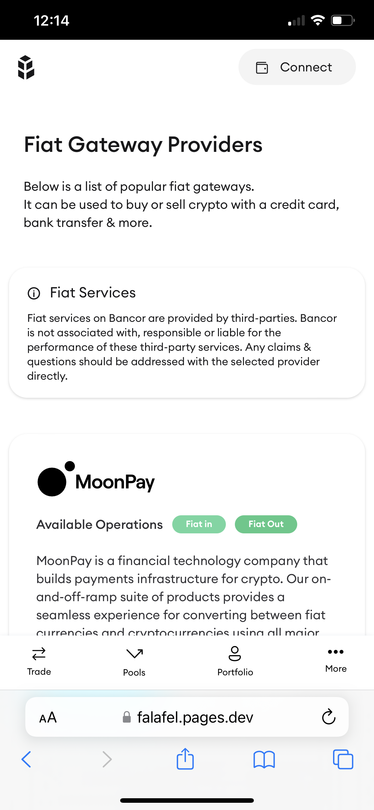 Mobile UI - Fiat Page background color · Issue #649 · bancorprotocol/webapp-v3 · GitHub