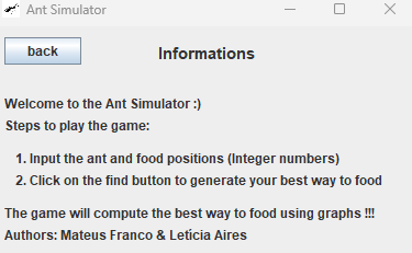 GitHub - projeto-de-algoritmos/Grafos2_AntSimulator-Beecrowd: Ajude a formiga a encontrar o ...