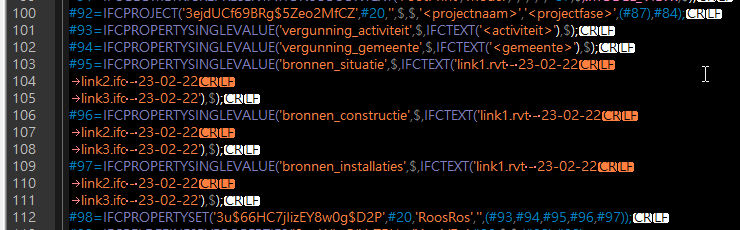 A Tab T In A Text Parameter Value Seems To Create Corrupt Ifc File