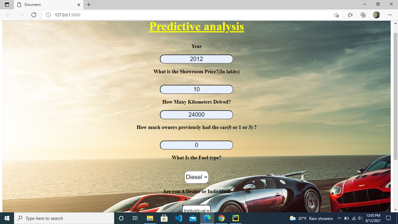 GitHub - Rishab8077/Car_Price_prediction
