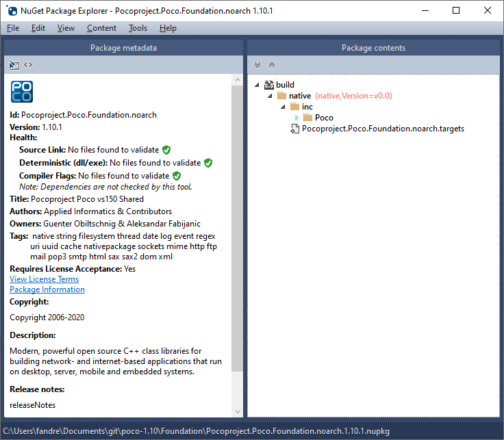 Unable to open a .nuspec file with element with a target attribute · Issue #1185 ...