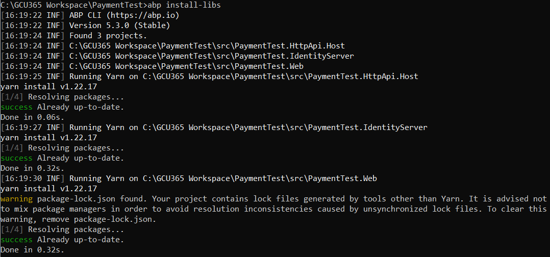 Volo.Abp.AbpException: Could not find the bundle file '/libs/luxon/luxon.min.js' for the bundle ...