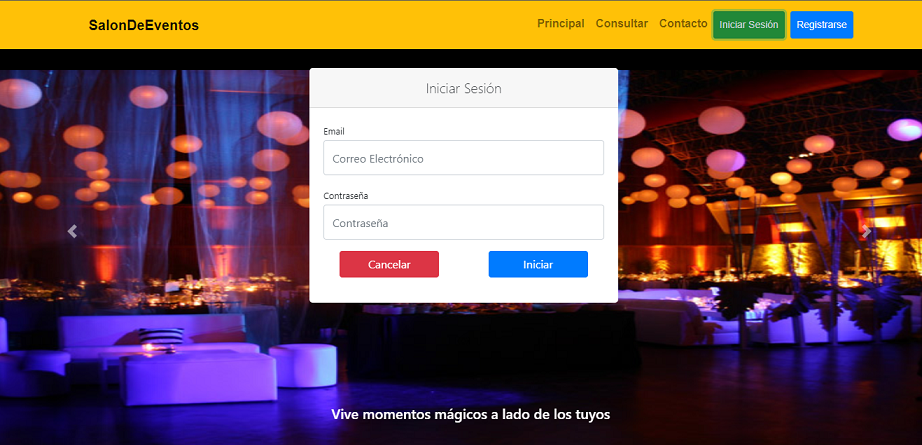 GitHub - gatoher66/eventroom: CRUD salon de eventos, stack LAMP