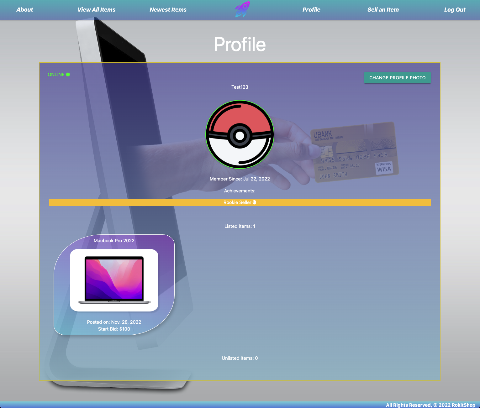 GitHub - liloby/rokitshop: Web Shopping App