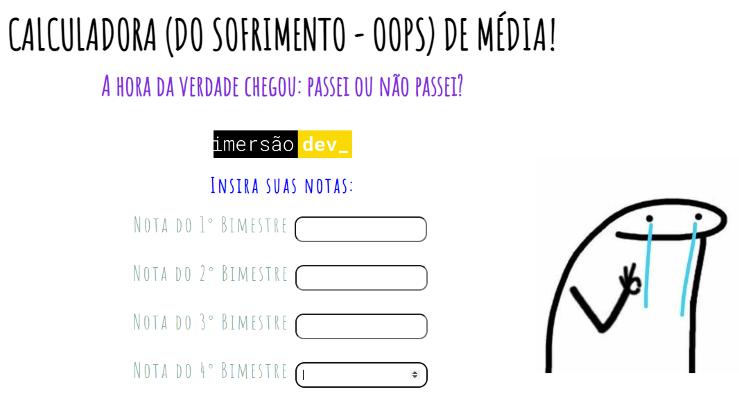 GitHub - IasmineSilva/Calculadora-imersao-dev