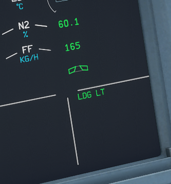 [BUG] "LDG LT" text can't be updated if landing light were to be ...