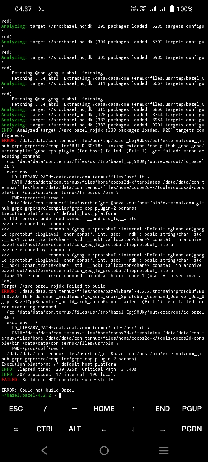 Build Bazel · termux termux-packages · Discussion #14607 · GitHub