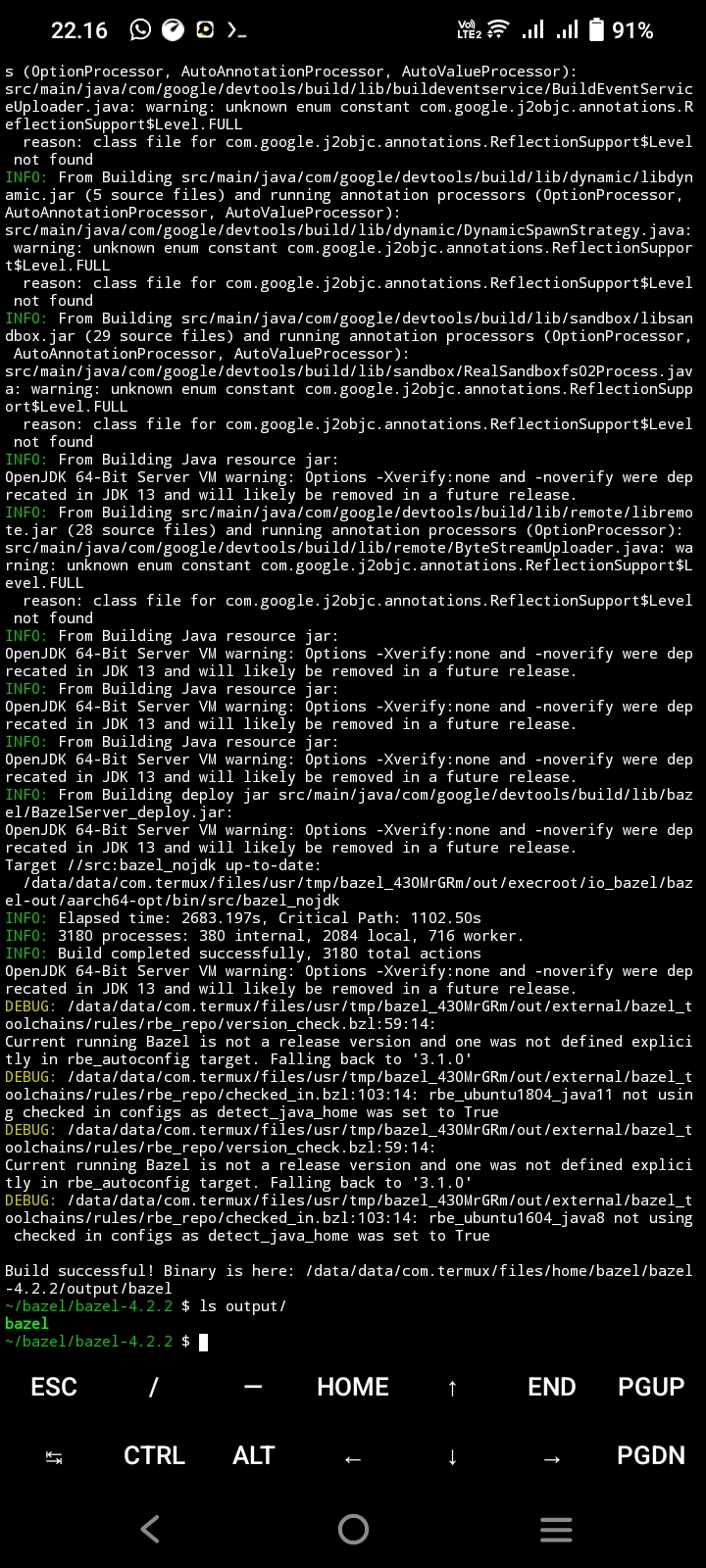 Build Bazel · termux termux-packages · Discussion #14607 · GitHub