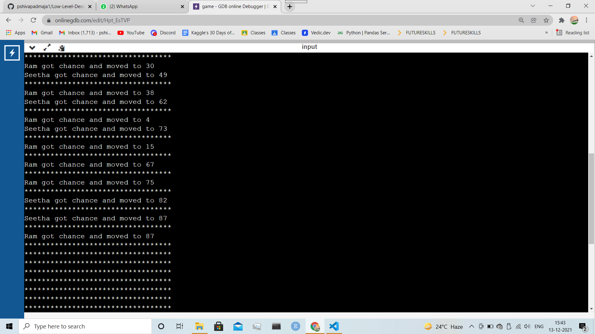 GitHub - pshivapadmaja1/Low-Level-Design---Snakes-and-Ladders-Game