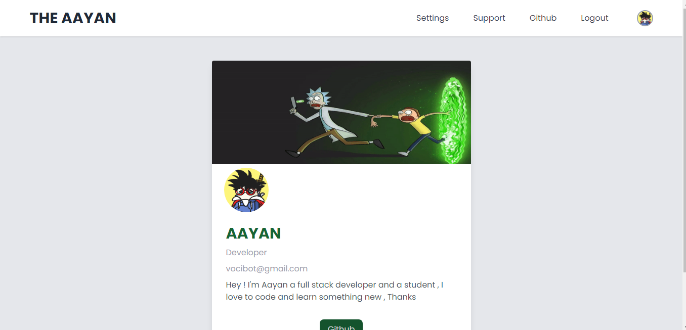 GitHub - amit717628/Profile-Dashboard: A dynamic profile dashboard with ...