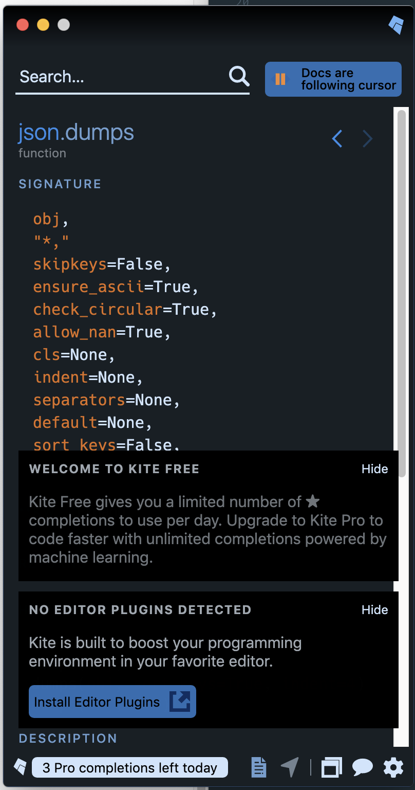 Kite not show Documentation in WSL · Issue #765 · kiteco/issue-tracker · GitHub