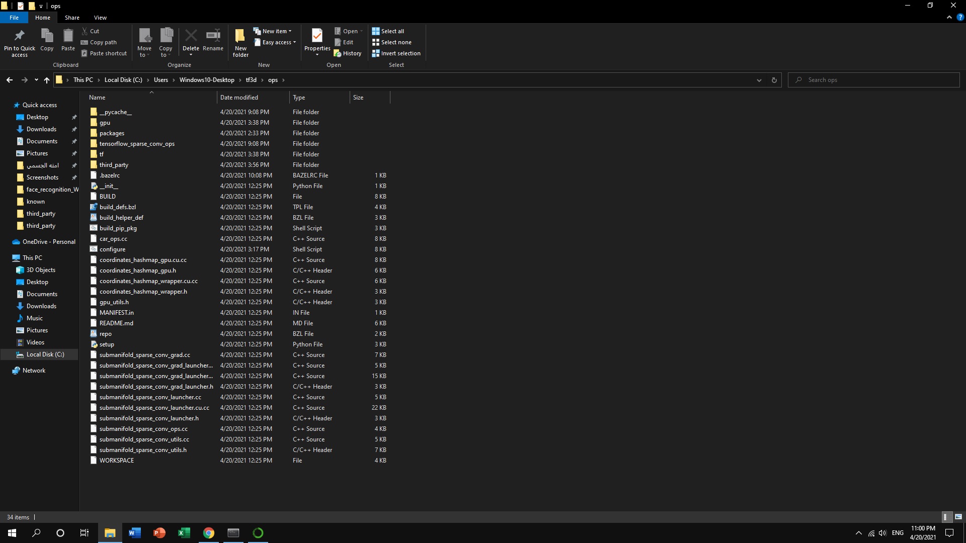 unable to install tf3d on widows 10 (CPU only) · Issue #677 · google-research/google-research ...