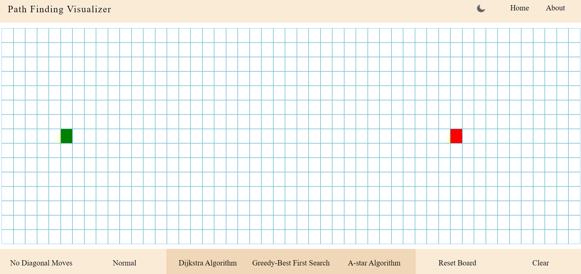 GitHub - nitish1306/path-finding-visualizer
