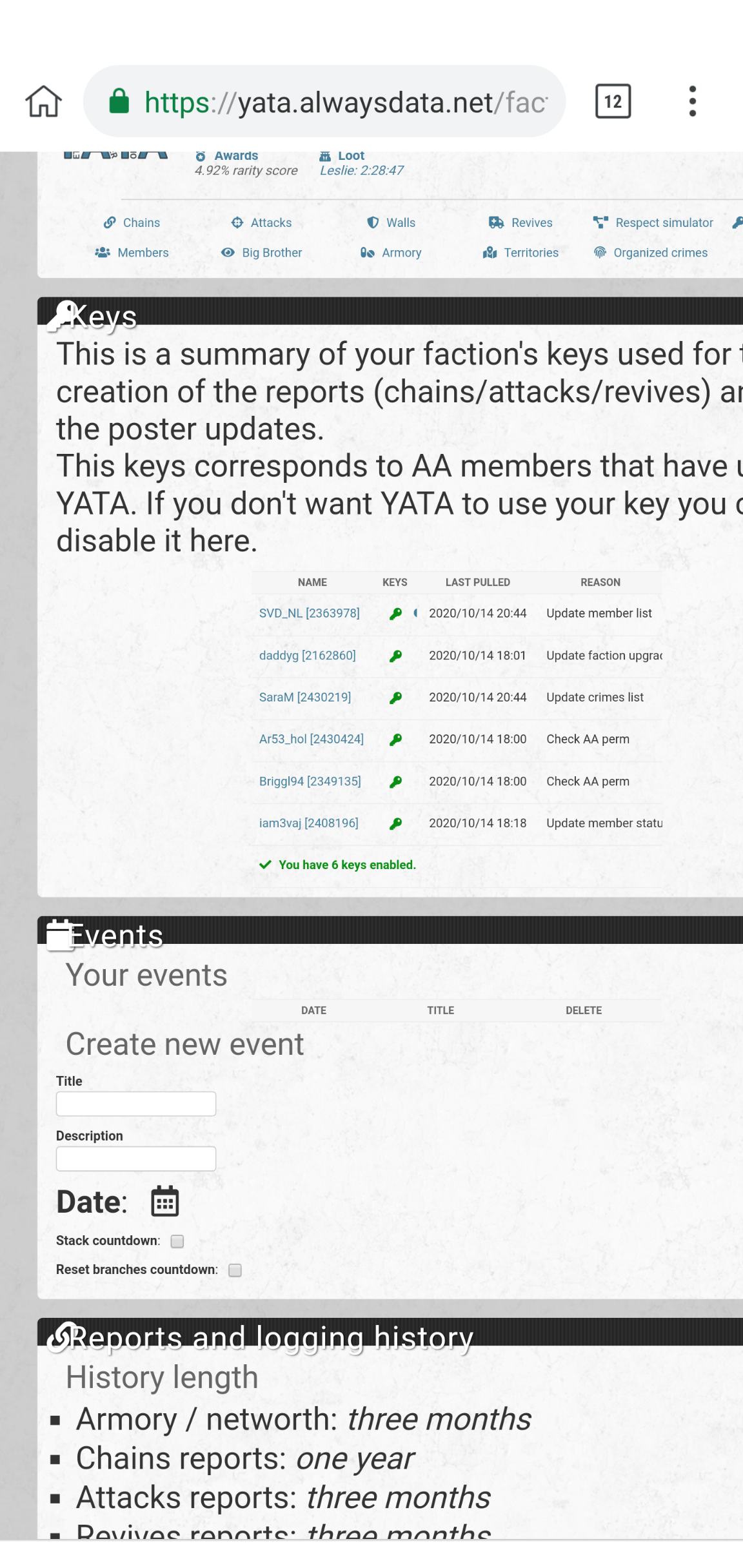 Solve some css/style issues · Issue #362 · Kivou-2000607/yata · GitHub